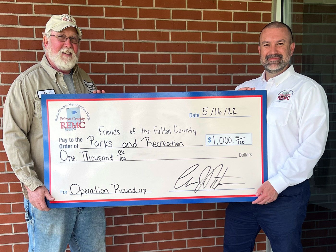 Operation Round Up Fundraising - Fulton County REMC